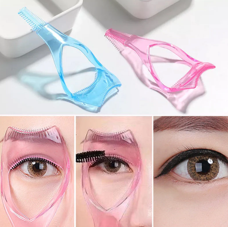 3 in 1 Eyelashes Tools Mascara Shield Applicator Guard – oilinda
