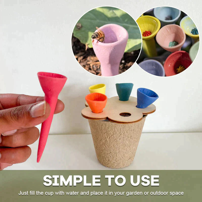 Bee Insect Drinking Cup - A SET (5PCS) – oilinda